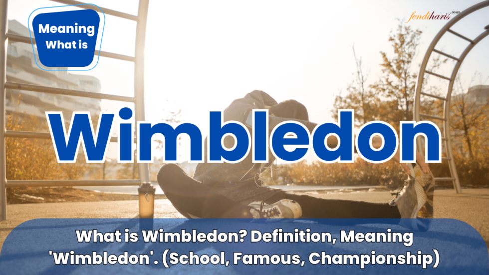 What is Wimbledon? About Meaning 'Wimbledon'